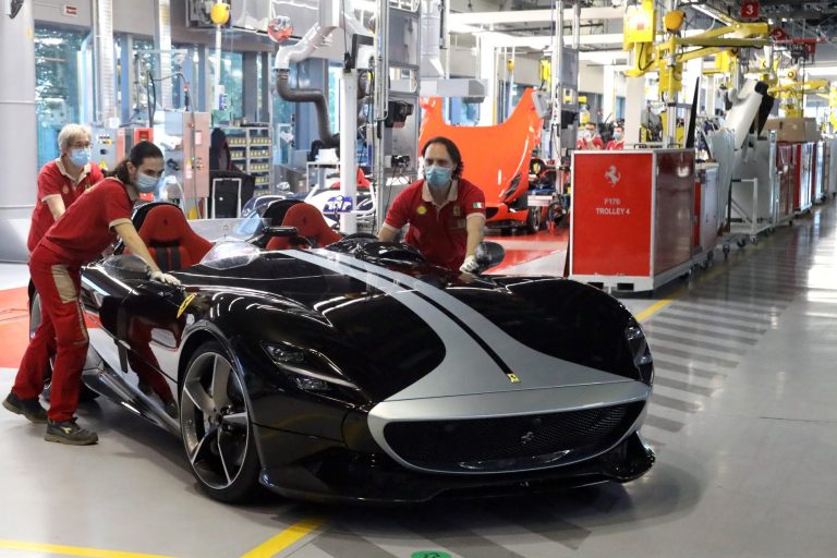 Ferrari’s production lines rolling again – Automotive Blog